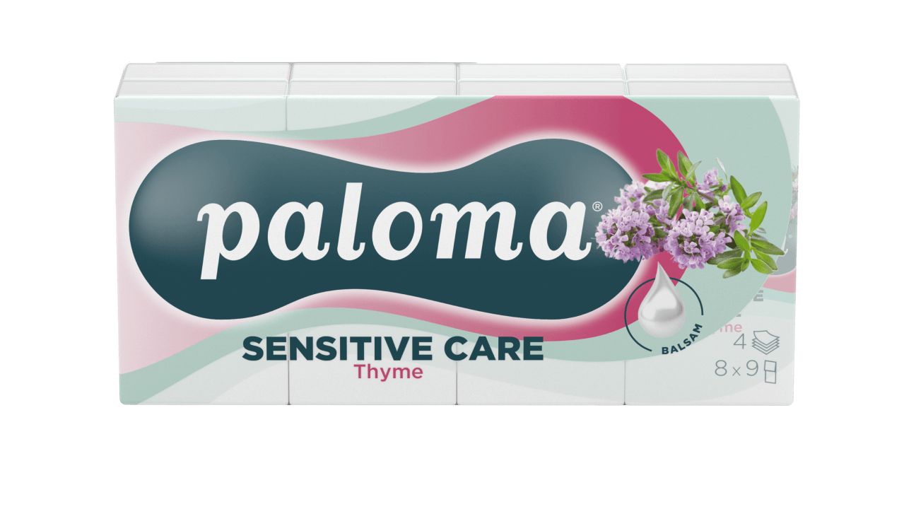 Žepni robčki Sensitive Care Thyme Essence | Paloma