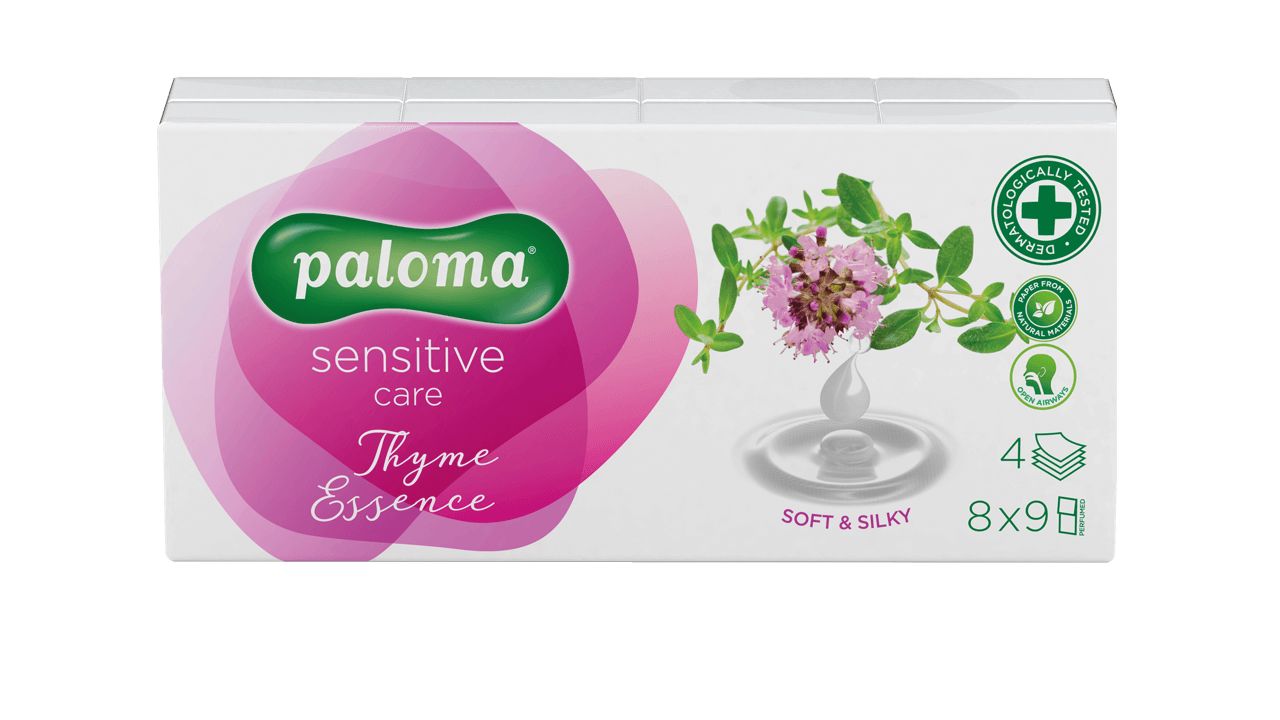 Džepne maramice Sensitive Care Thyme Essence | Paloma